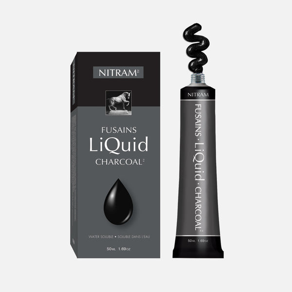 Nitram Liquid Charcoal - New Wave Art